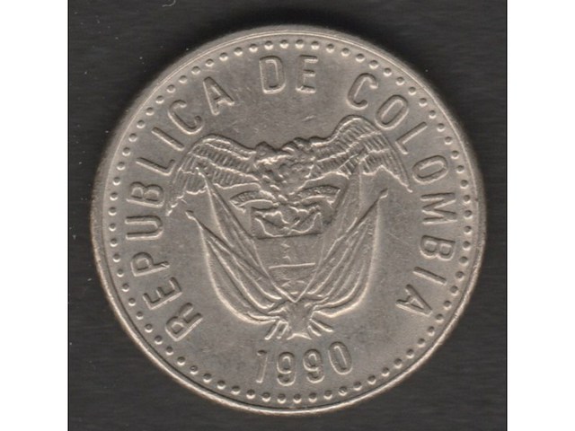 10 Pesos - 1990 - Colombia, Kolumbija