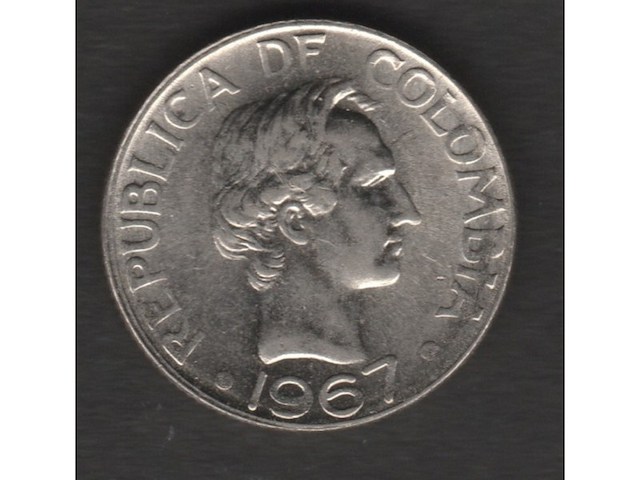 10 Centavos - 1967 - Colombia, Kolumbija
