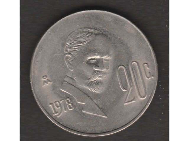 20 Centavos - 1978 - Mexico, Meksiko