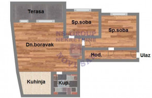 Trosoban stan u izgradnji na Bulevaru Evrope, 71m2. Kraj 2026. Najviši kvalitet!
