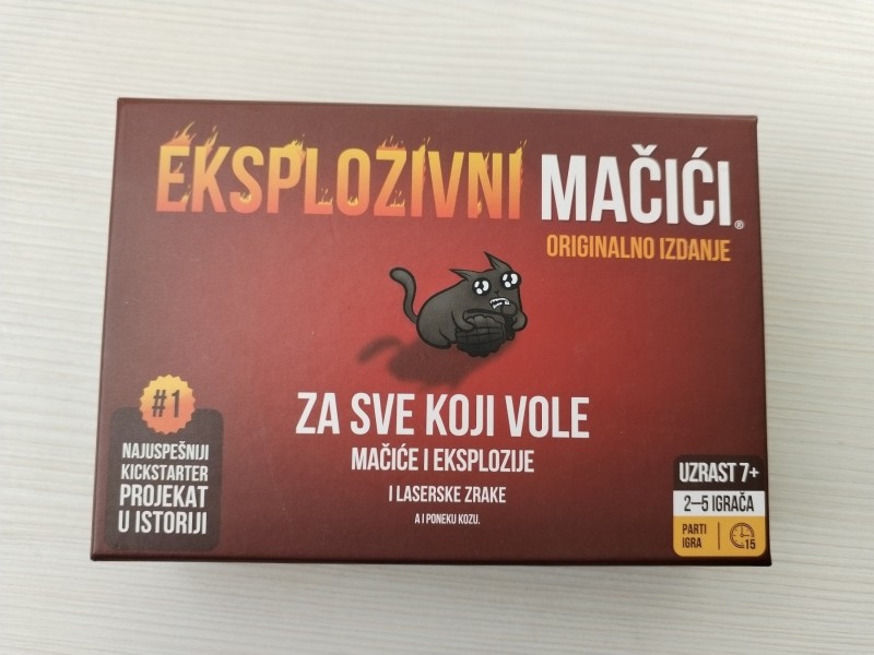 DRUŠTVENA IGRA - EKSPLOZIVNI MAČIĆI