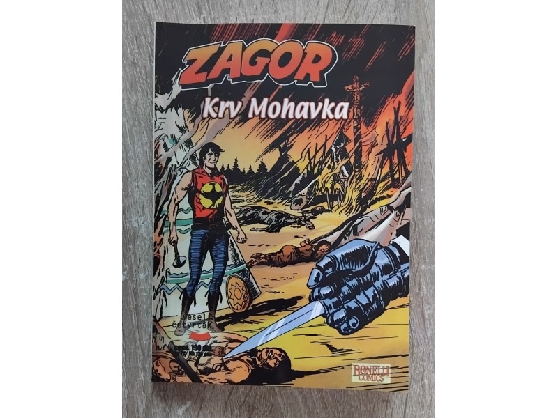 Zagor VČ br.46 Krv Mohavka