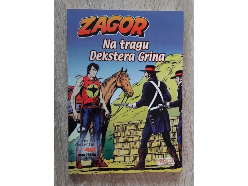 Zagor VČ br.95 Na tragu Dekstera Grina