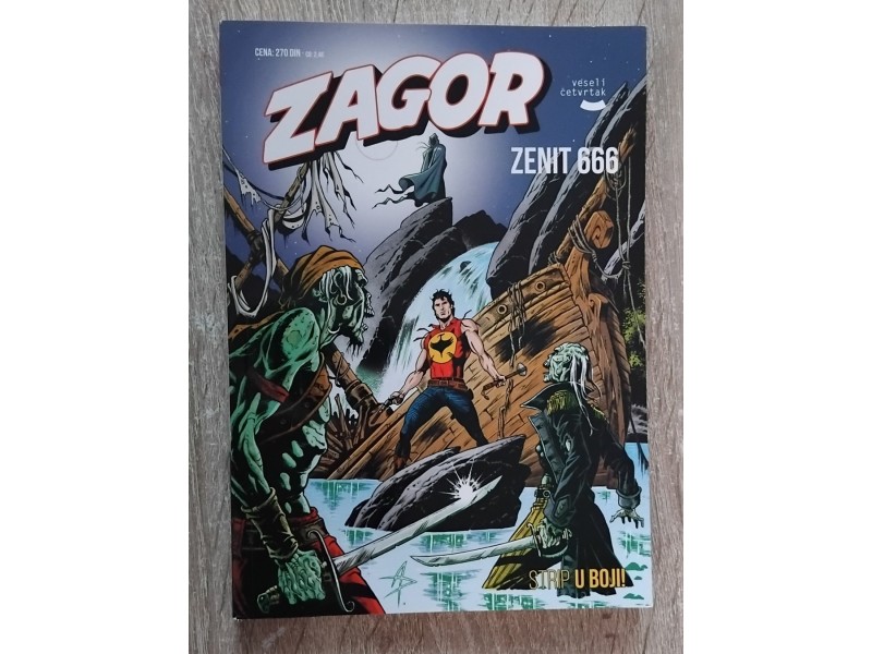 Zagor VČ br.147 Zenit 666 - u boji