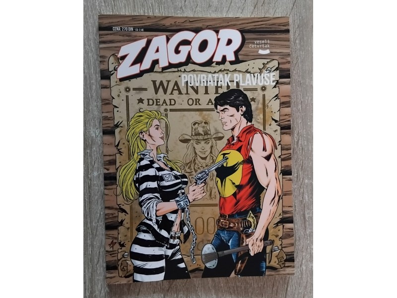 Zagor VČ br.163 Povratak plavuše