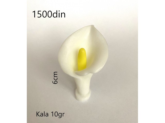 3D cvet silikonski kalup za sapun KALA manja