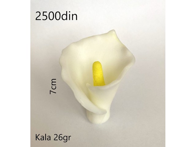 3D cvet silikonski kalup za sapun KALA veća
