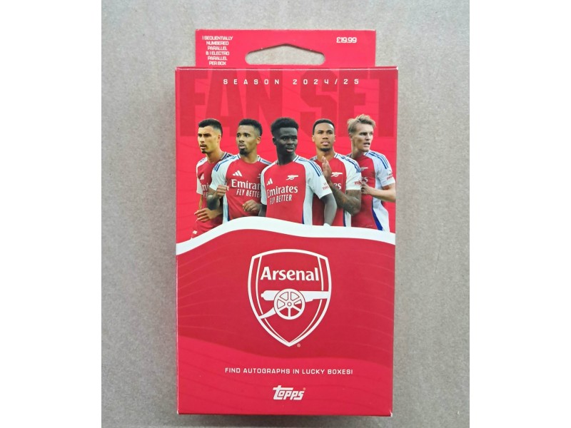 Arsenal FC 2024/25 Fan set Kutija sa karticama