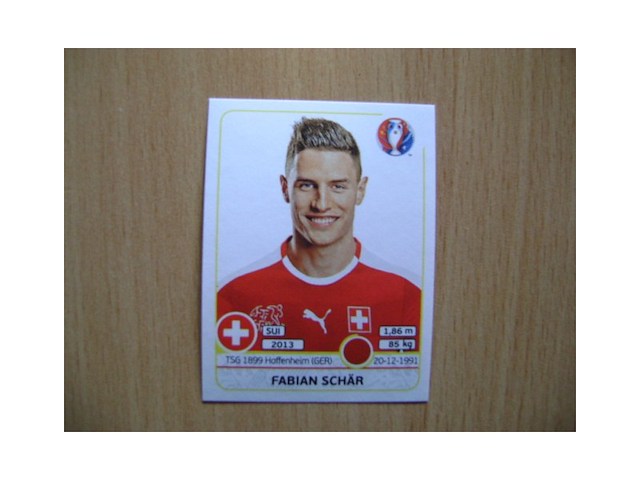 Euro 2016 Panini sličica broj 105