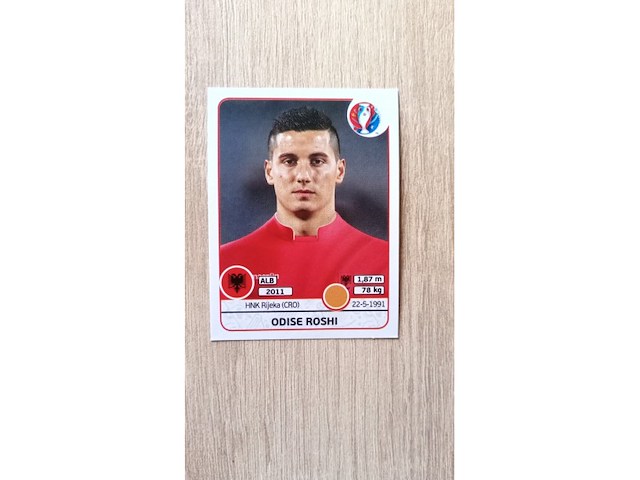 Euro 2016 Panini sličica broj 081 81