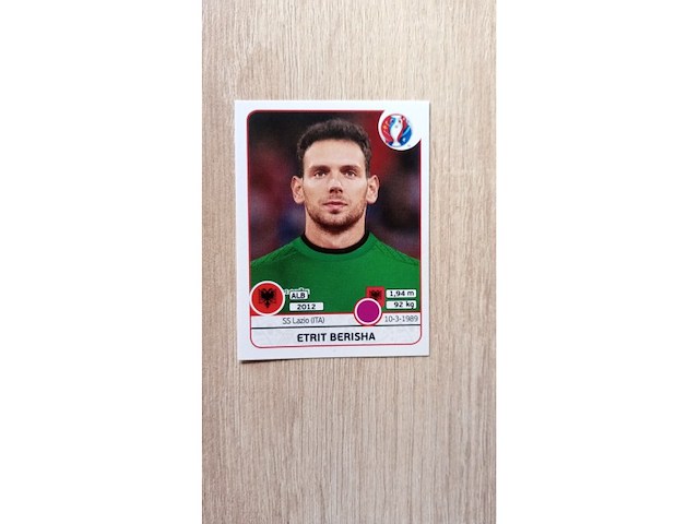 Euro 2016 Panini sličica broj 069 69