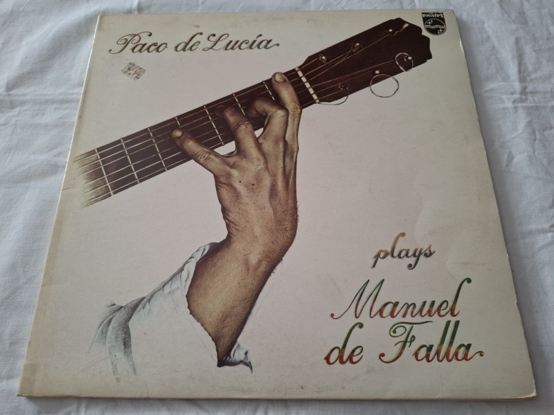 PACO DE LUCIA - Plays Manuel De Falla (LP)