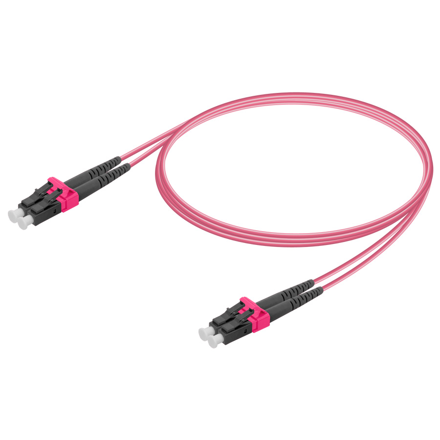 Multi Mode Patch cord Duplex LC/UPC-LC/UPC, G651.OM4, duž.2m