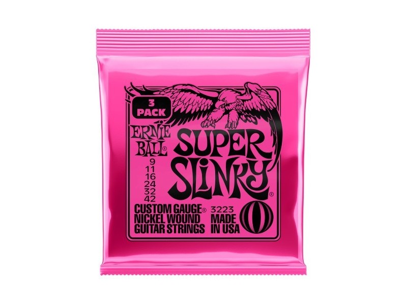 Žice za gitaru Ernie Ball Super Slinky 3223, 09-42