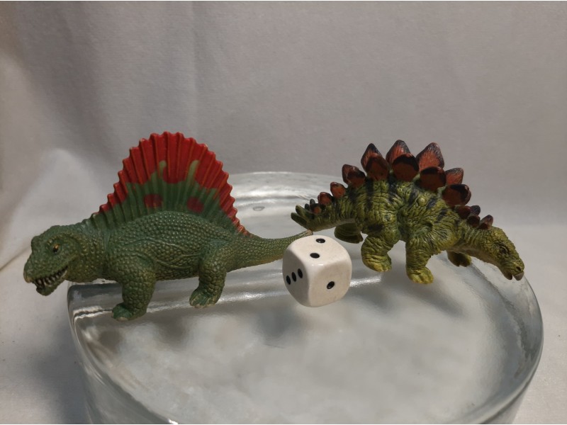 "SCHLEICH" KINDERTOYS HANDPAINTED LOT DINOSAURUSI