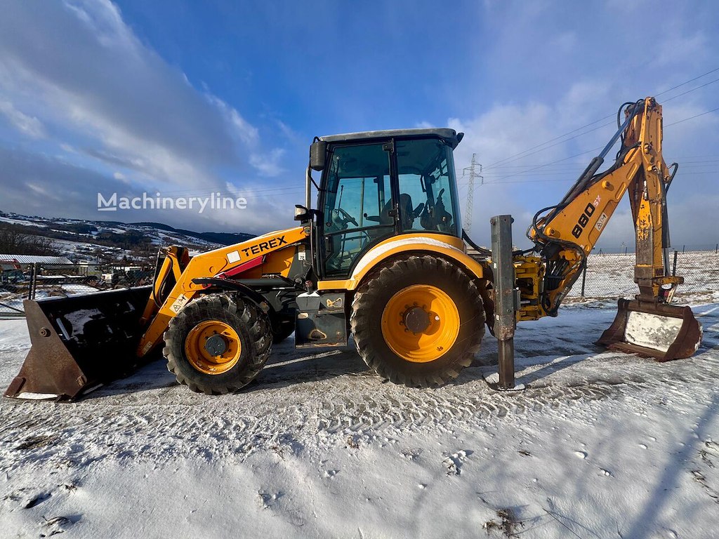 Terex 880 SX, JOYSTICK bager-utovarivač