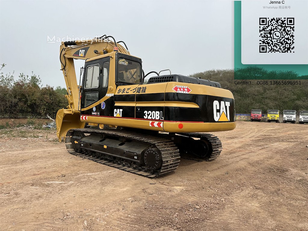 Caterpillar 320BL bager guseničar