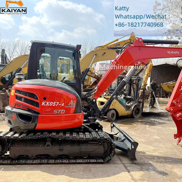 Kubota KX057-4 mini bager