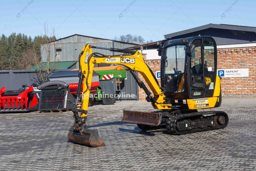 JCB 8026 mini bager