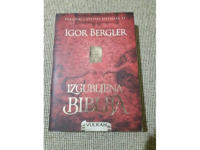 IZGUBLJENA BIBLIJA - Igor Bergler