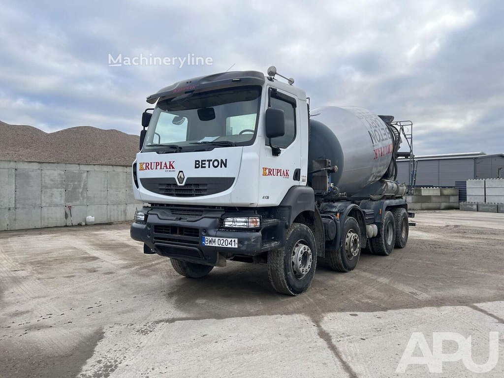 Prodaje se Renault Kerax 410 kamion s mešalicom za beton na aukciji