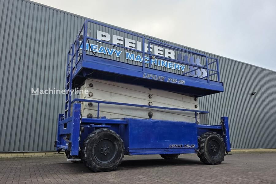 Liftlux SL210-25D4WDS/P Diesel, Hydraulic Deck Extension, makazasta platforma