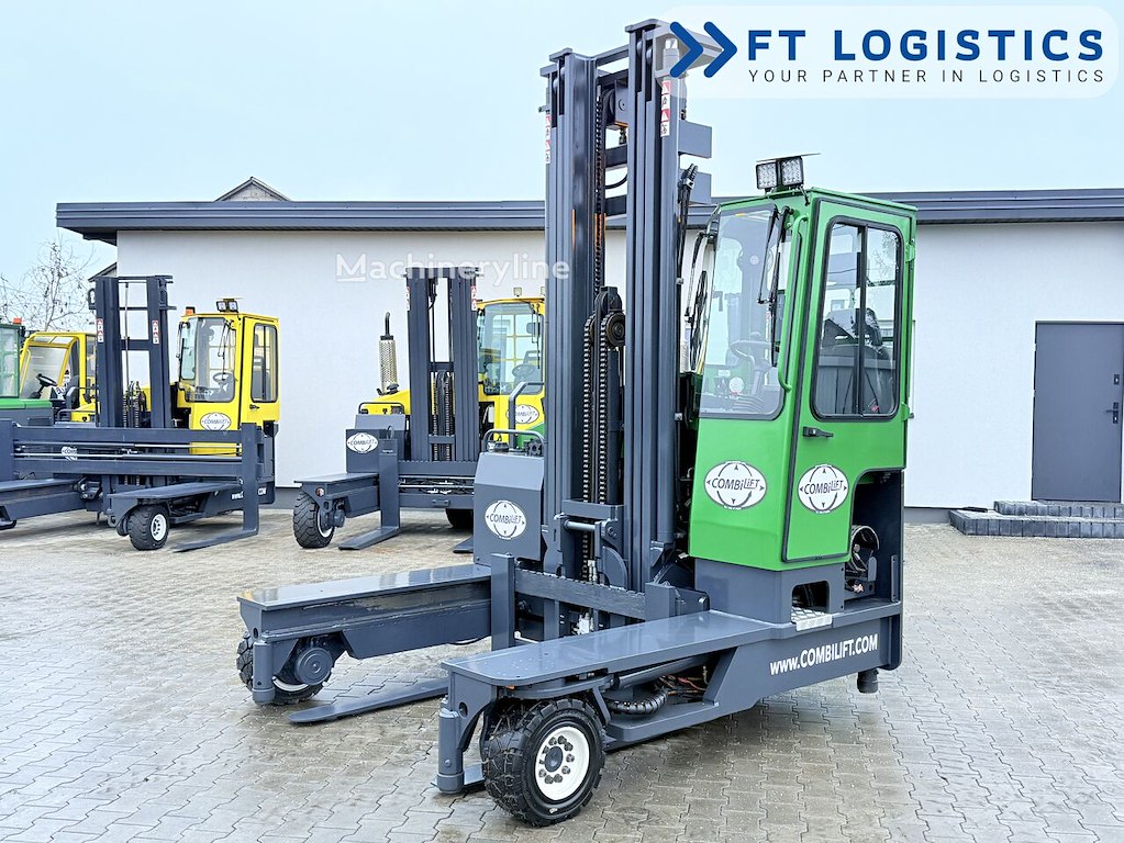 Combilift C4000 | GAS | TRIPLEX 6900 | FREE-LIFT | FORK-POSITIONER | HEATI bočni viljuškar