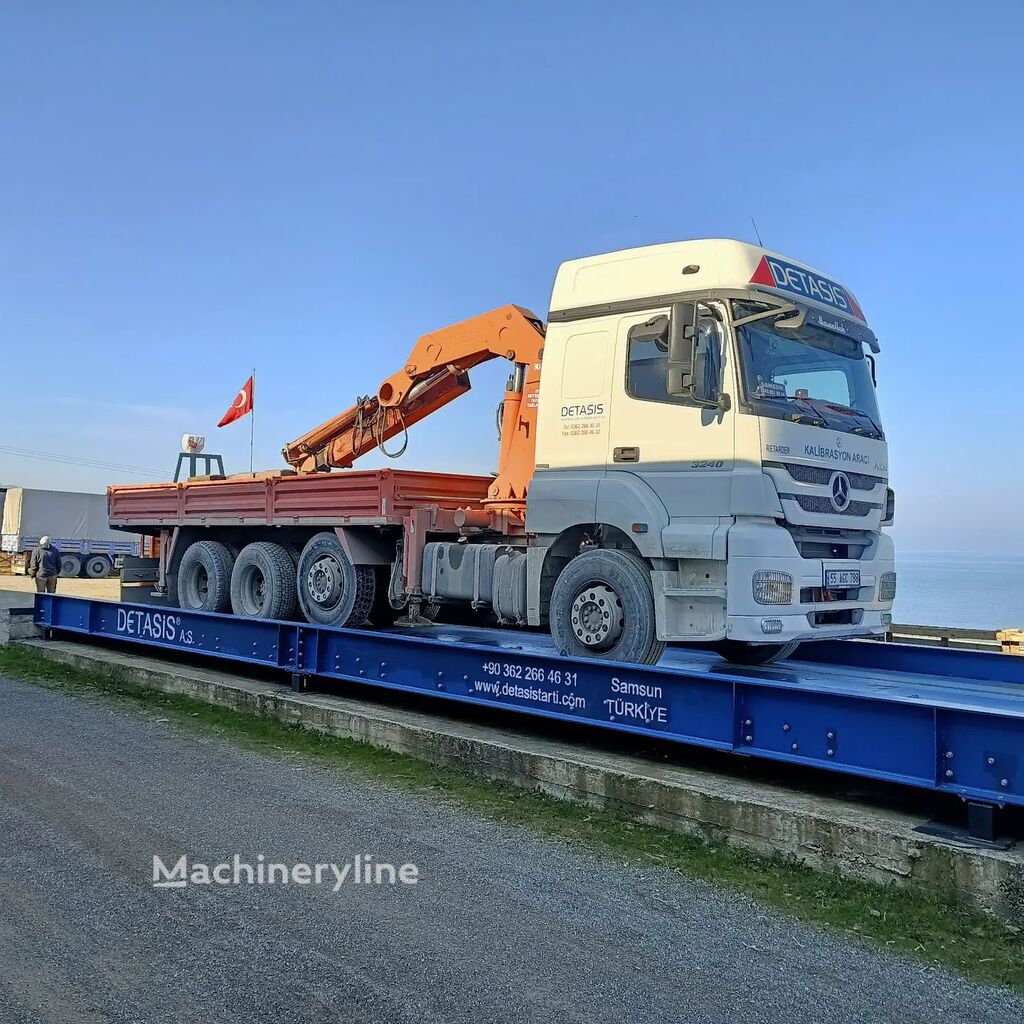 Nova Detasis 100-TON TRUCK SCALE oprema za kontrolu težine