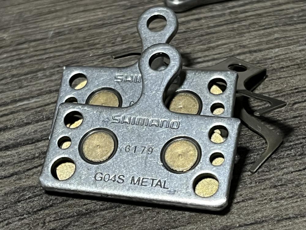 Shimano G04S Metal Disc Brake Pads 34F