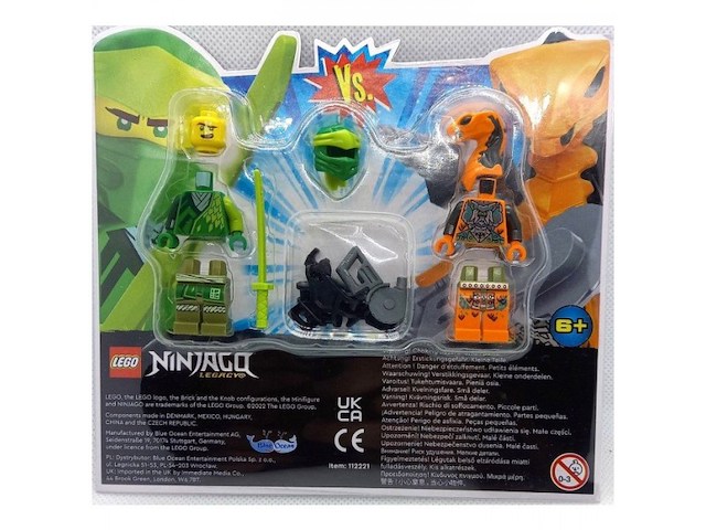 LEGO Ninjago - 112221 Lloyd vs. Cobra Mechanic blister