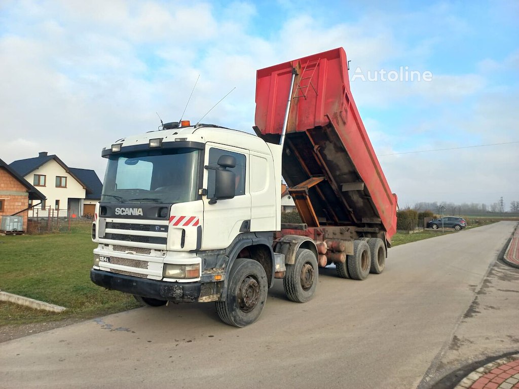 Scania P124 400 8x4 Halfpipe TIPPER kiper