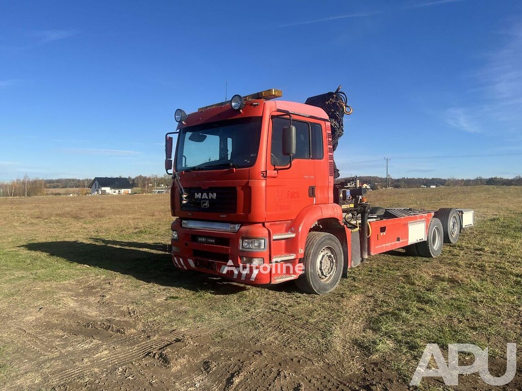 Prodaje se MAN 26.312 rol kiper sa kukom na aukciji