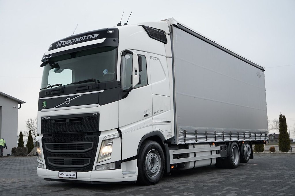 Volvo FH 500 kamion sa klizna zavesa cerada