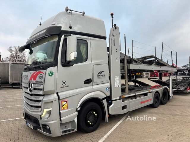 Mercedes-Benz Actros 2445 autotransporter + prikolica autotransportera