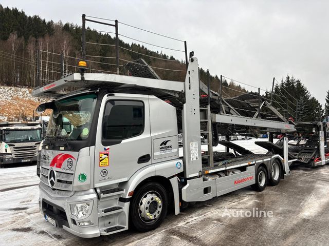 Mercedes-Benz Actros 2443 6x2 MetagoPro + KTT Intago TT VDI autotransporter