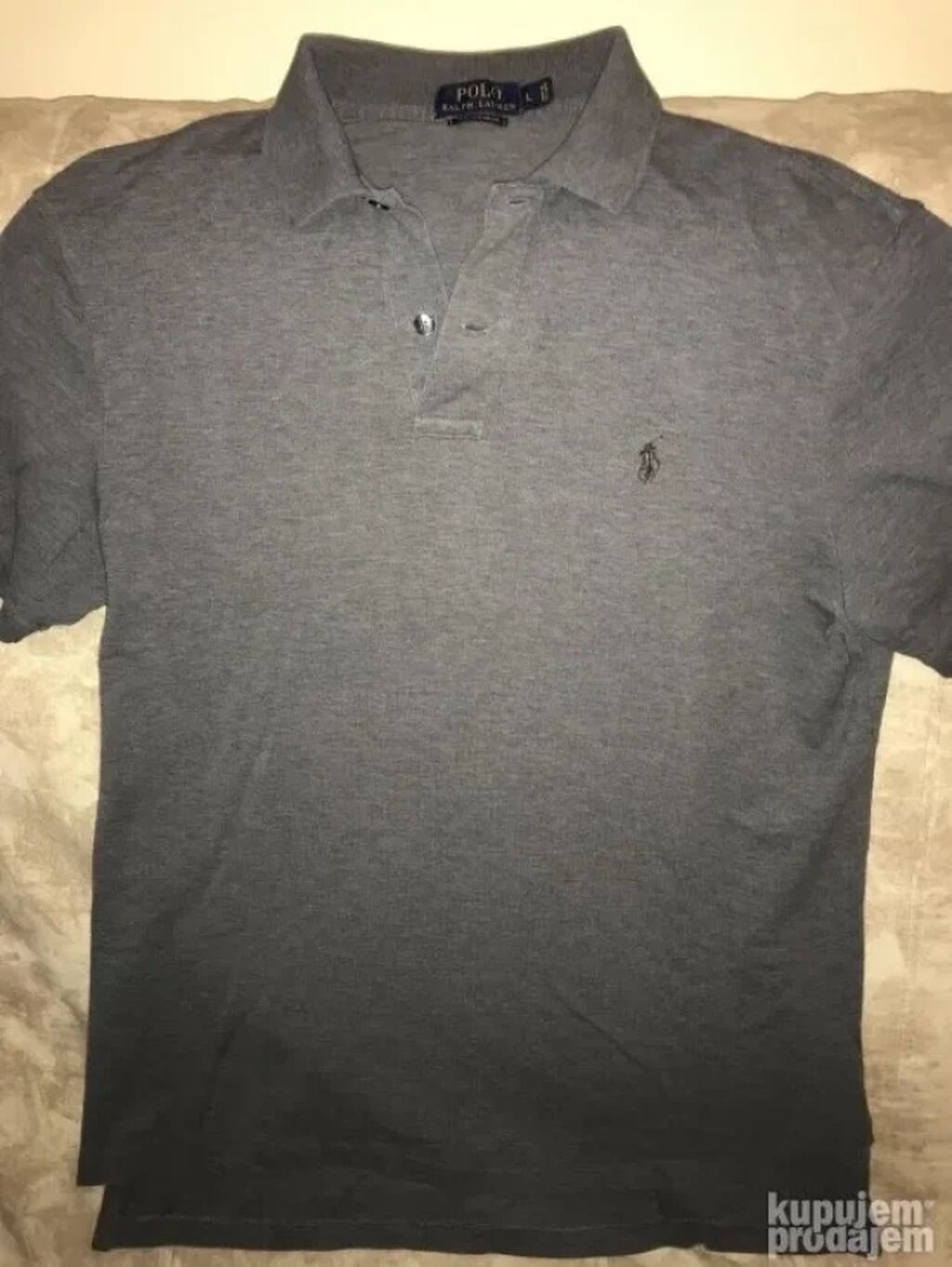 Men's T-shirt Ralph Lauren, bоја - Siva