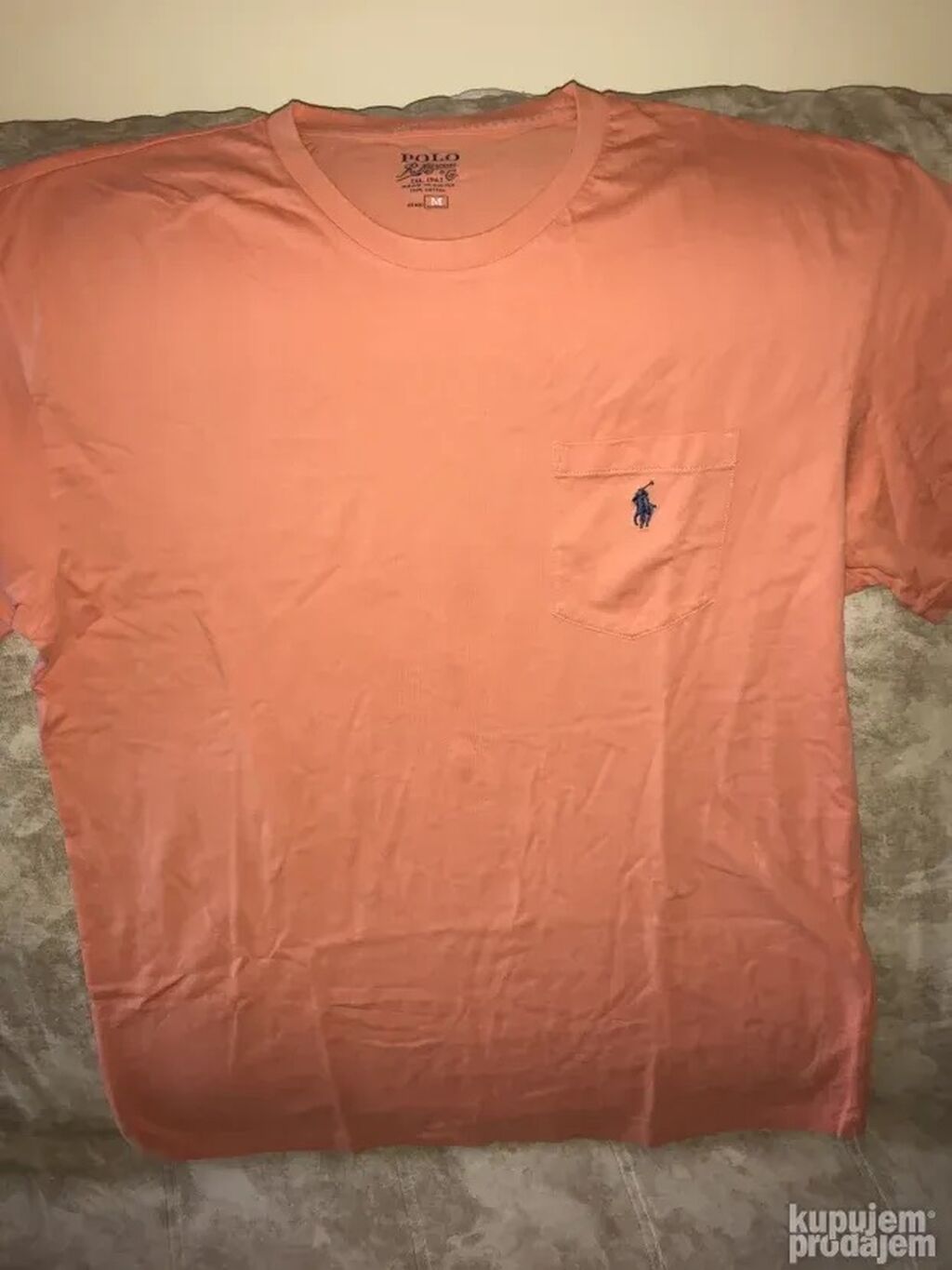 Men's T-shirt Ralph Lauren, bоја - Narandžasta