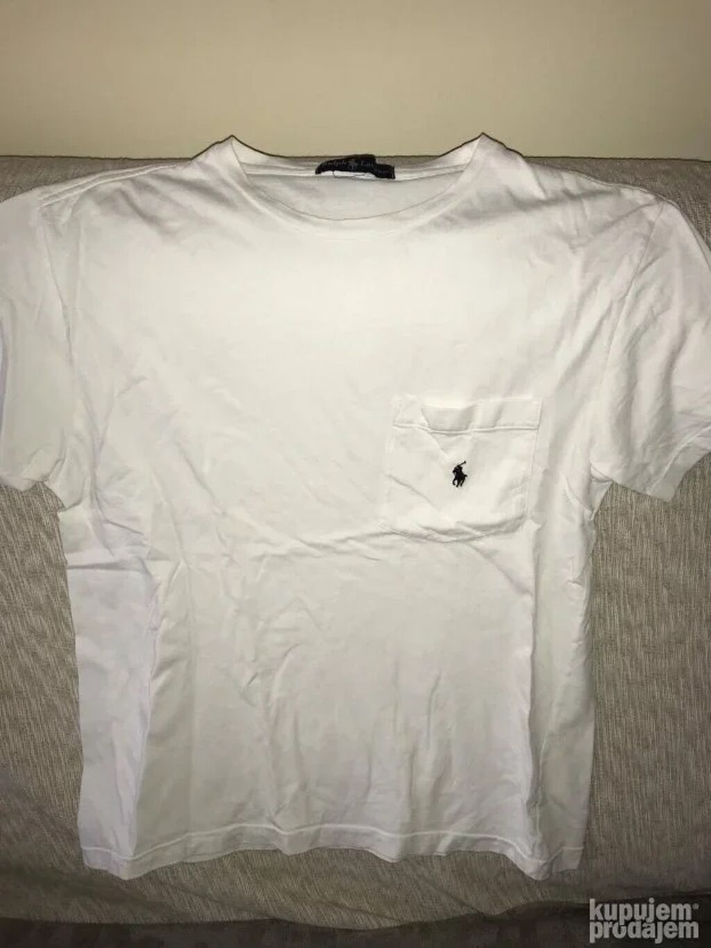 Men's T-shirt Ralph Lauren, bоја - Bela