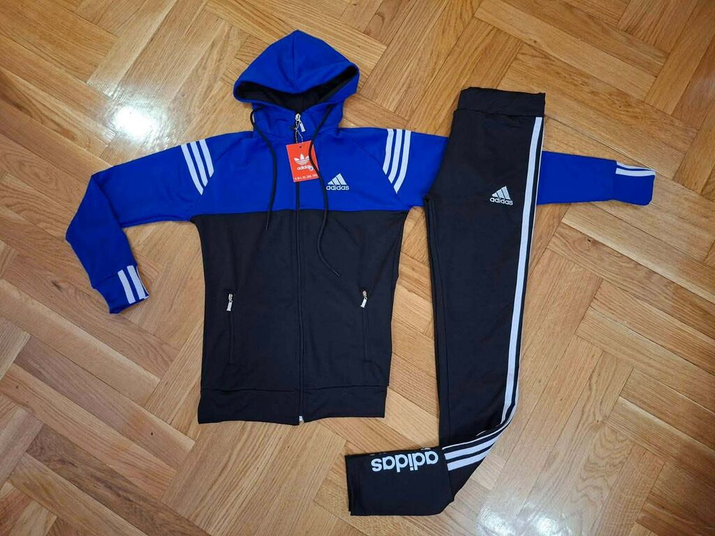Komplet, Adidas, bоја - Šareno, Poliester