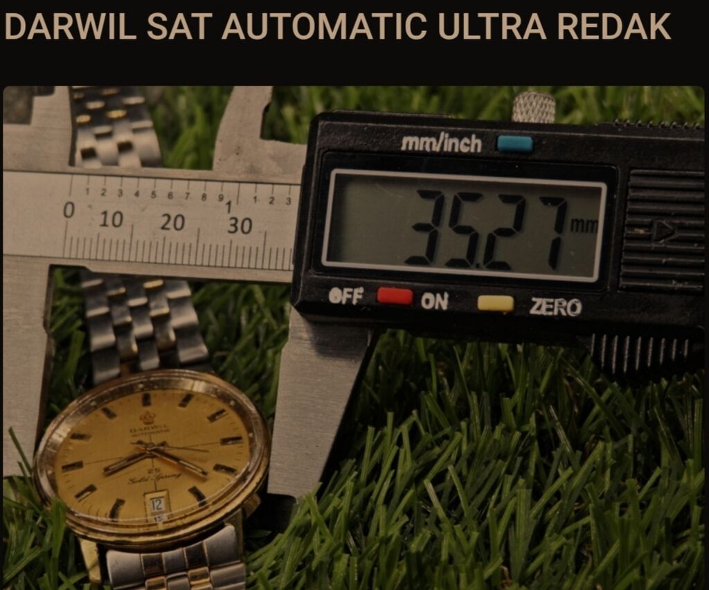 Darwil Automatic “Gold Spring” 25 – švajcarski ručni sat - Mehanički