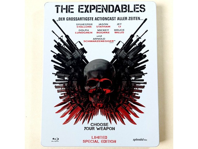 The Expendables: Limited Edition [Steelbook, Blu-Ray]