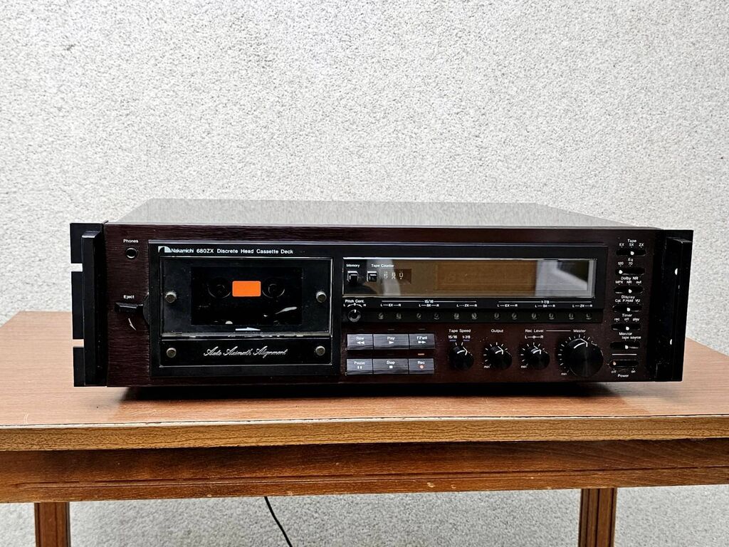Nakamichi 680ZX Discrete Head Cassette Deck - Profesionalni