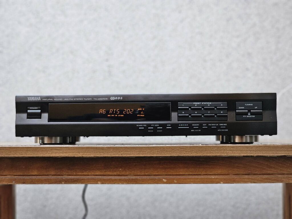 Yamaha TX-492RDS – AM/FM stereo tjuner - Serija Natural Sound, sa RDS
