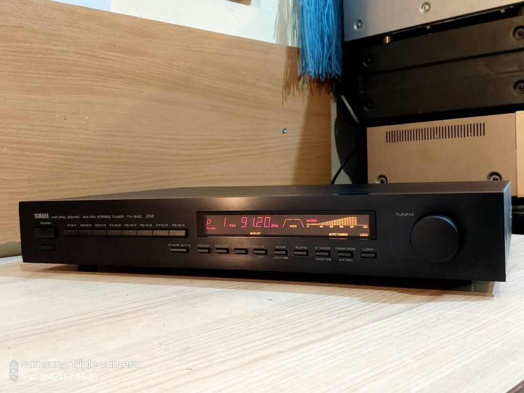 Yamaha TX-540 – AM/FM stereo tjuner (Natural Sound) - Digitalni AM/FM