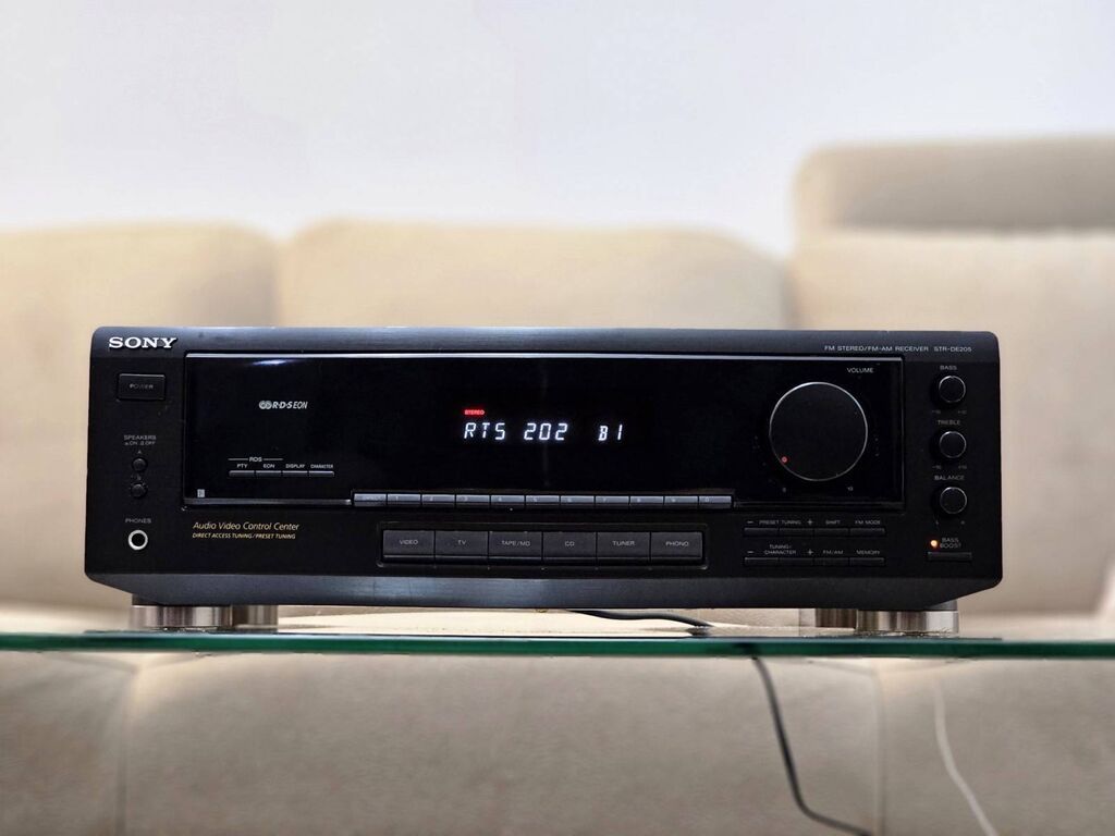 Sony FM Stereo/AM risiver STR-DE205 – Audio Video Control Center -