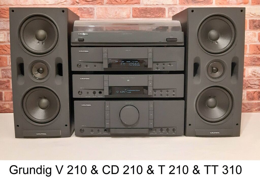 Odlično očuvan muzički sistem Grundig V 210 &CD 210 &T 210