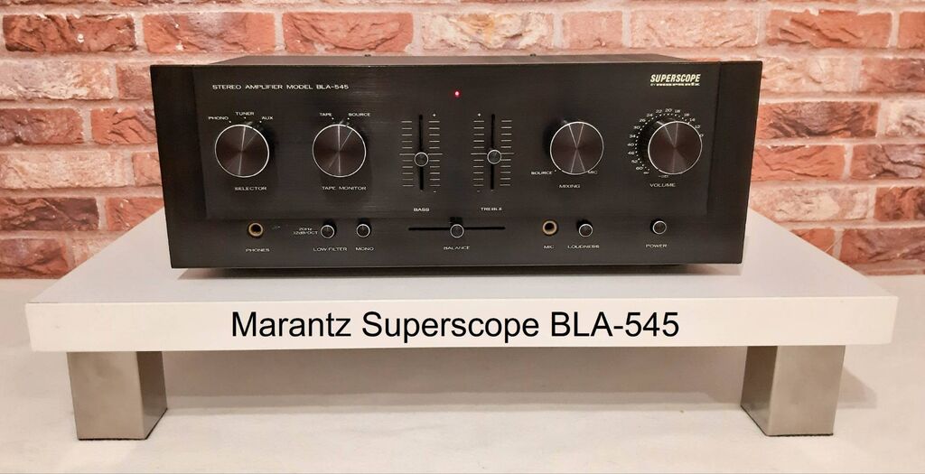 Odlično očuvano pojačalo marke Marantz Superscope BLA-545 Zvučno
