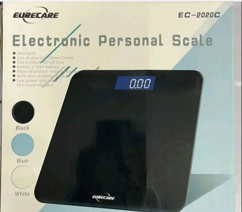 EURECARE EC‑2020C digitalna lična vaga - Elektronska personalna vaga