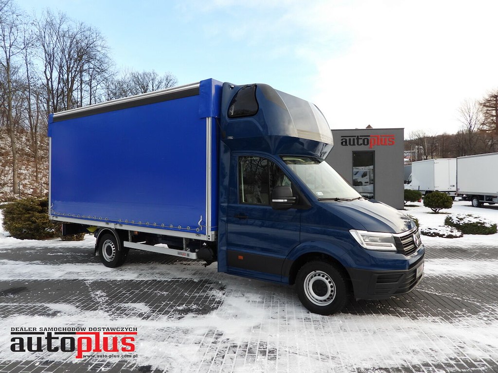 Volkswagen CRAFTER PLANDEKA 10 PALET WEBASTO TEMPOMAT LEDY 180KM [ 048104 kamion s ceradom < 3.5t