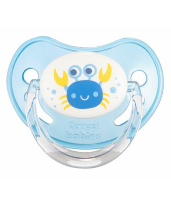 Canpol Babies silikonska varalica Orthodontic 0-6 meseci Love-Sea Blue 22/506